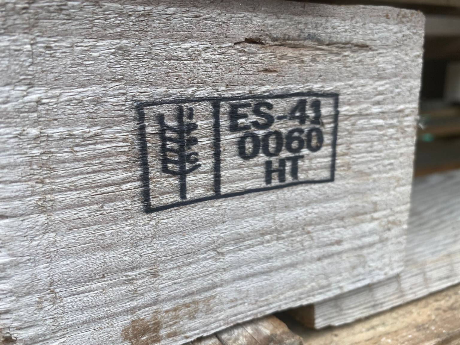 NIMF-15, el registro fitosanitario de los palets de madera - Palets Jinava